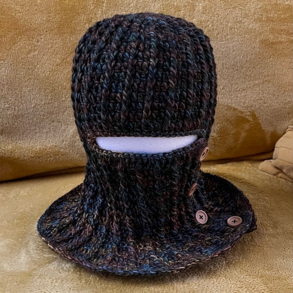 Crochet Ski Mask Balaclava PDF CROCHET PATTERN Balaclava / Ski Mask ...