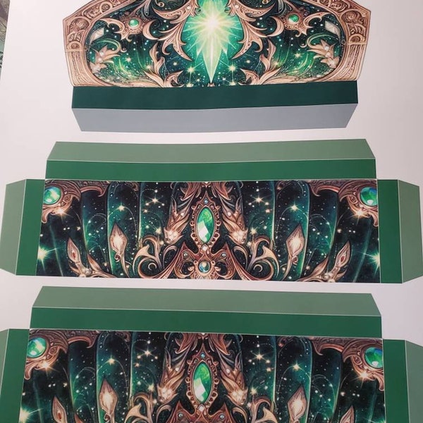 The Witches Purse Printable Junk Journal Folio, 10 Interactive ...