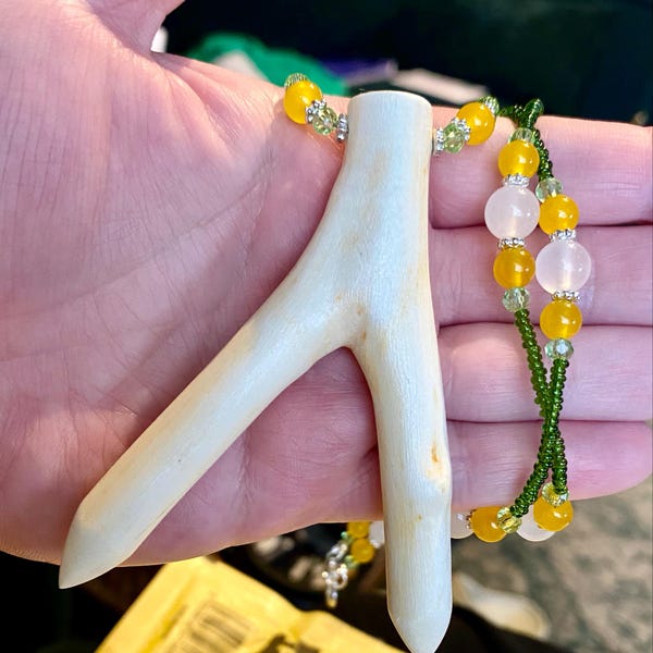 Lady of Light Silver Birch Root Talismanic Necklace - Etsy