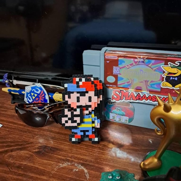Metroid Capsule - 3D Perler Beads - Super Metroid Inspired - 3D Pixel ...