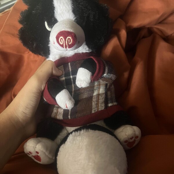 Border Collie Plush Snuggle Paws Plush for Anxiety, PTSD, Comforting ...