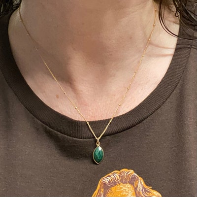 Gold Padlock Necklace Peace Sign Necklace 18K Gold Filled - Etsy