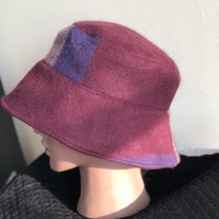 Tulip Hat Pattern Adjustable Ponytail Hat Sewing Pattern Sun Protection Designer Reversible Wide ...