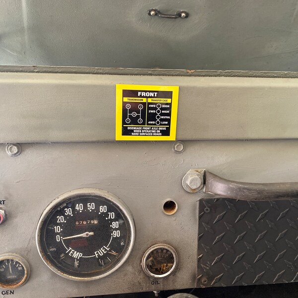 Reproduction Decal Sticker Fits Vintage Pontiac GM Posi Traction Trunk ...