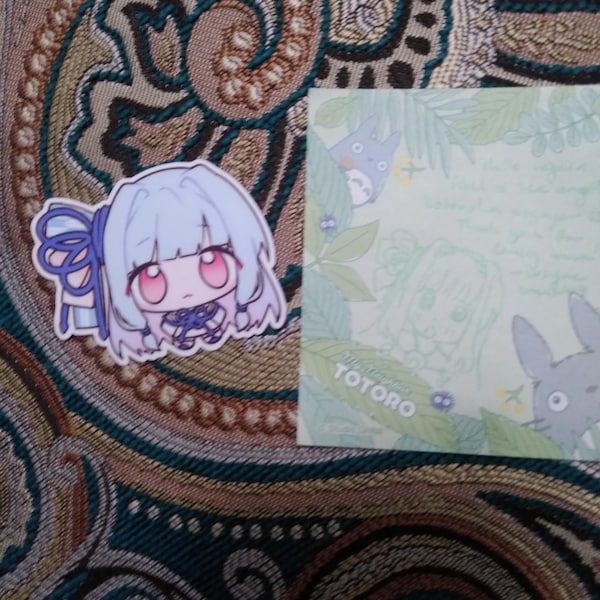 Alien Kasane Teto Sticker Chibi Gnarp Gnarp Ver. - Etsy