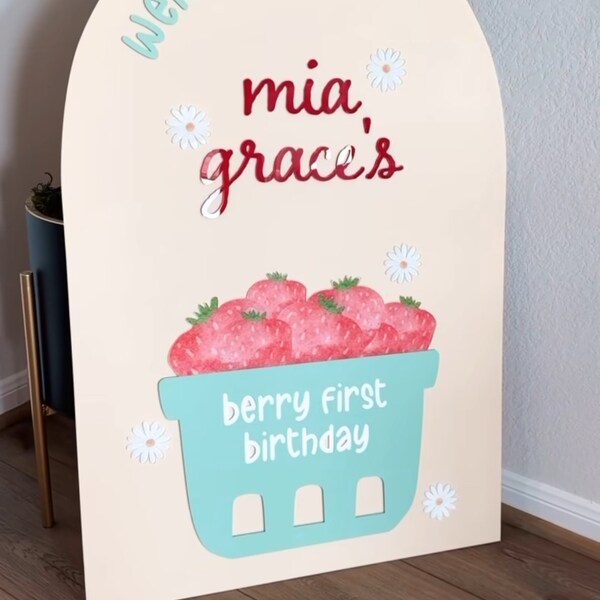 Hole in One Backdrop Sign, Golf Theme, Masters Theme, First Birthday ...