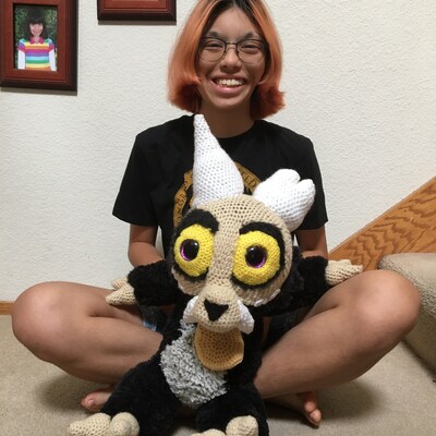 PDF PATTERN Amigurumi Cardinal Palisman flapjack From the Owl House - Etsy