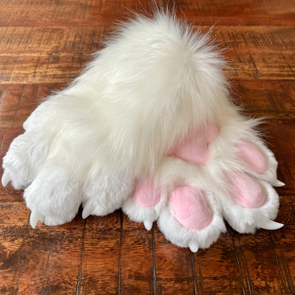 17 Colorsfursuit Furry Cat Paws With Claw, Fursuit Cat Gloves, Cosplay ...