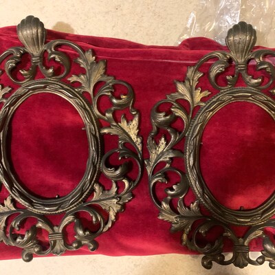 Antique Trunk Casters Rollers Victorian Vintage Cast Iron Repair ...