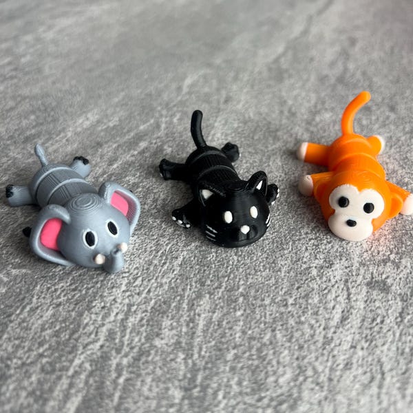 Mechanical Keyboard Keycap Clicker Cube – 3D Printed Fidget | Keychain ...