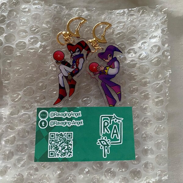 Catboy Glass Joe & Great Tiger - Punch-out!! Acrylic Charms - Etsy