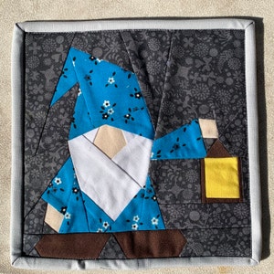 GLINDA the WITCH Paper Pieced Block Pattern in PDF - Etsy