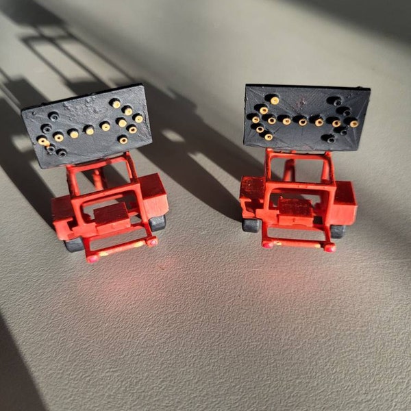 1/87 (HO Scale) Bobcat Skid Steer Loader. Custom Built 3D Printed Resin ...