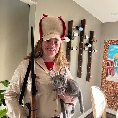 Bunny Rabbit Ear Hat for Cats - Etsy