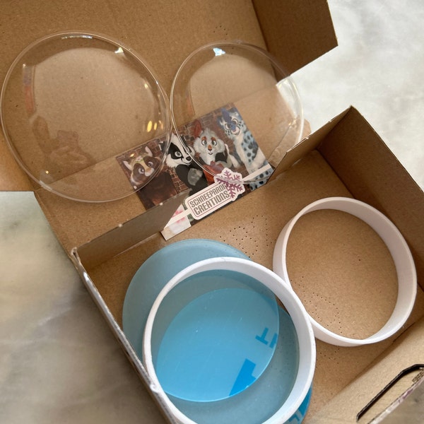 3D PLA Hinges and Springs for Fursuit, Mascot, Costume, Larp Heads With ...