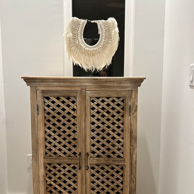 SET OF 3 Balinese Stacking Boxes. Decorative Box With Beads and Shells ...
