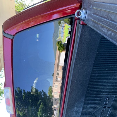 Toad Brown Trout Decal - Etsy