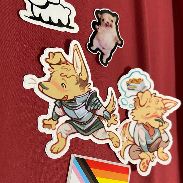 Dog Laios Stickers Dungeon Meshi - Etsy