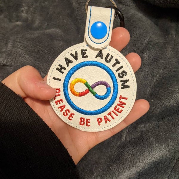 Please Be Patient I Have Autism Tag, Autism Tag for Backpack, Autism ...