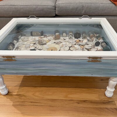 Reclaimed Window Shadow Box Coffee Table - Etsy