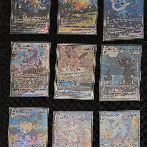 Anime HQ Character Card Double Sides Holographic - Etsy