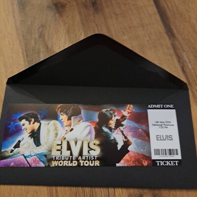 Personalised Musical Theatre Ticket, Show, Theatre, Musical ...