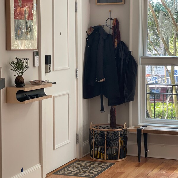 Entryway Organizer/ Floating Shelf/ Entryway Shelf/ Floating Console ...