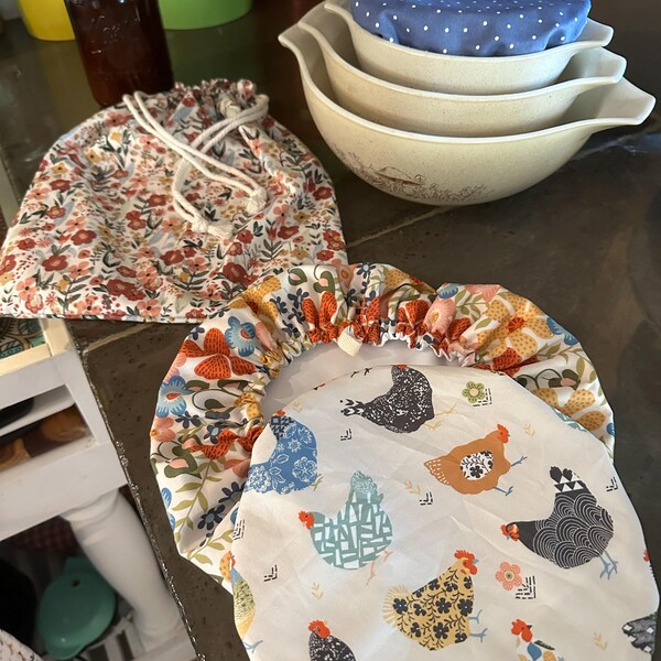 Floral Chicken Casserole Hot Pad, Oversized Quilted Hot Pad, Large ...