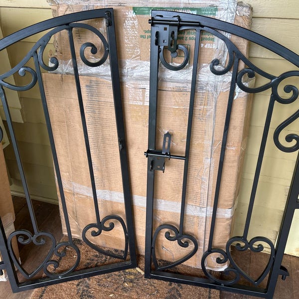Modern Metal Gate Horizontal Lines - Etsy