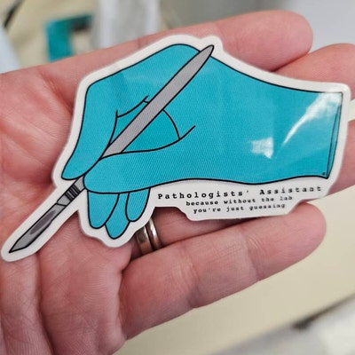 Pathology University Logo Vinyl Sticker - Etsy