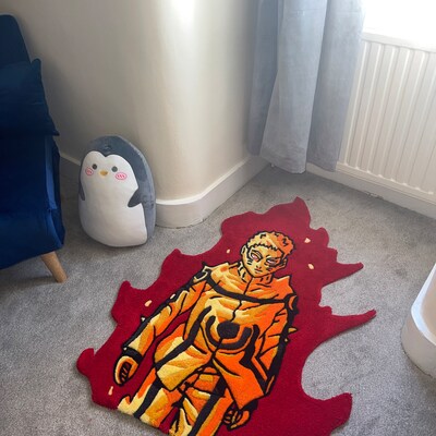 Custom Anime Handmade Rug - Etsy