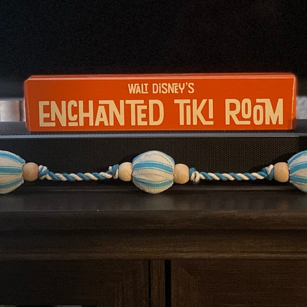 Tiki Room 5 Piece Wood Stacking Block Set | Tiki Room Decor - Etsy