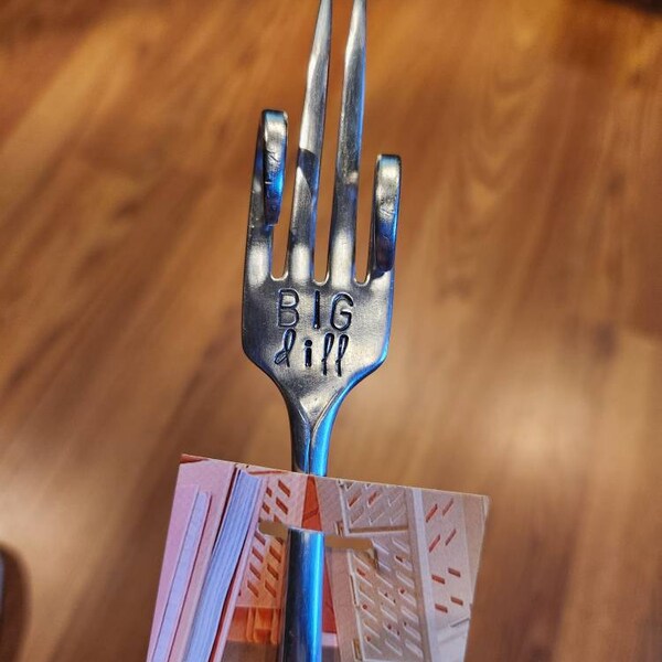 Let Them Theory Inspired Bookmarks, Hand Stamped Spoon & Fork Bookmarks ...