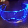 The Original Illuminated Cyberpunk Cyber Goth Visor Tron V3 Visor ...