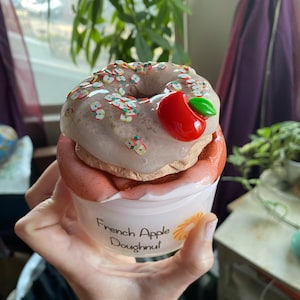 Apple Doughnut, DIY Slime, Snow Butter Slime, Apple Slime, Fall Slime ...