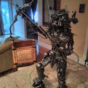 King Cobra Recycled Scrap Metal Art - Etsy