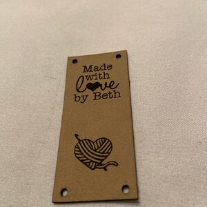 Labels for Handmade Blankets Tags for Blankets Crochet | Etsy