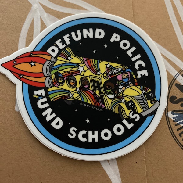 Defund Police / Fund Schools - Sticker - Etsy