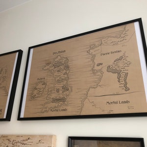 Map of Eora: Pillars of Eternity | Etsy