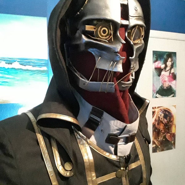Dishonored 2 Corvo Attano Cosplay Costume Mask, Dishonoured Pc Game ...