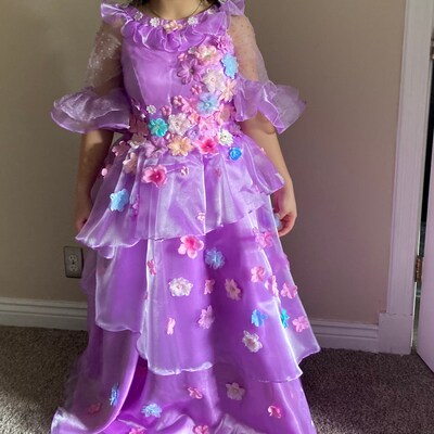 Handmade Cosplay Isabela Dress, Isabela Encanto Dress, Encanto Isabela ...