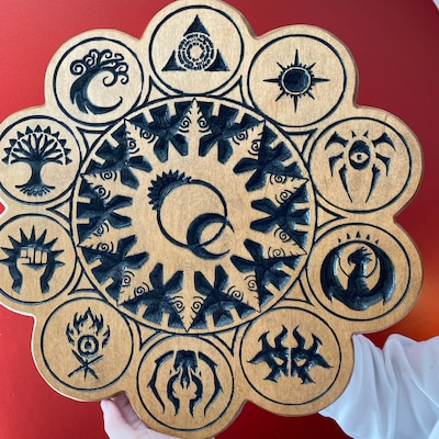 The Guildpact Magic the Gathering Inspired Sign Guild Symbols MTG ...
