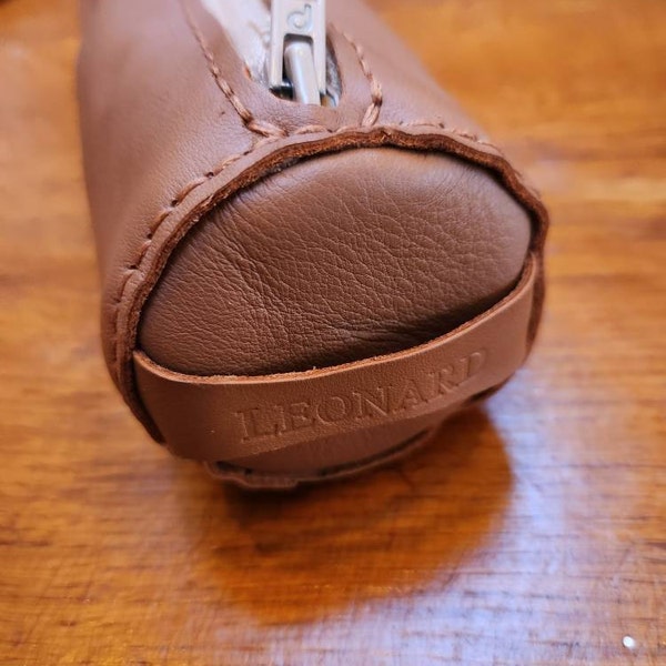 Round Pencil Case - PDF Pattern for Leather - Etsy