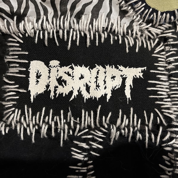 Disrupt Cloth Patch - Etsy