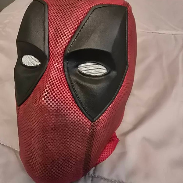 Deadpool 3 Style Halfshell Costume Cosplay Mask With Screen Printed ...