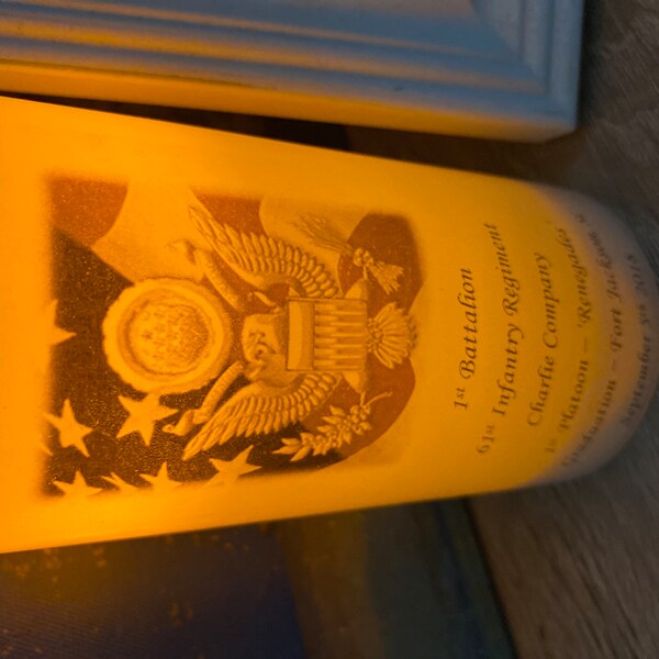 VICTORY Forge/forge Army Basic Training 6" Custom/personalized LED ...