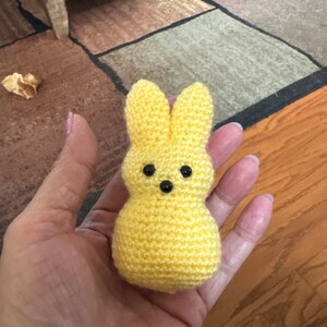 No Sew Peep Bunny, Crochet Pattern, PDF, Digital, Download, Easter ...