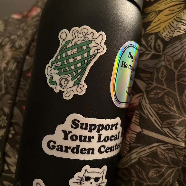 Green Fluorescent Protein (GFP) Sticker // Vinyl, Waterproof, and ...