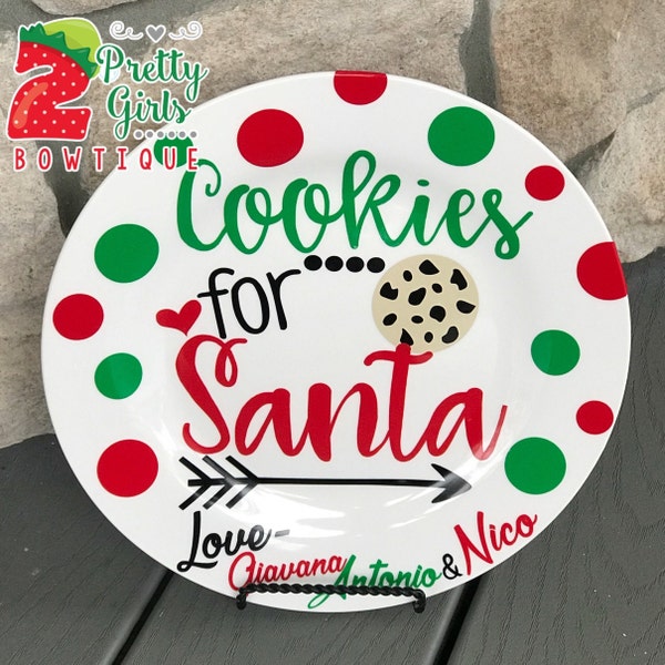 Cookies for Santa SVG, DXF, EPS, Png Files for Cutting Machines Cameo ...