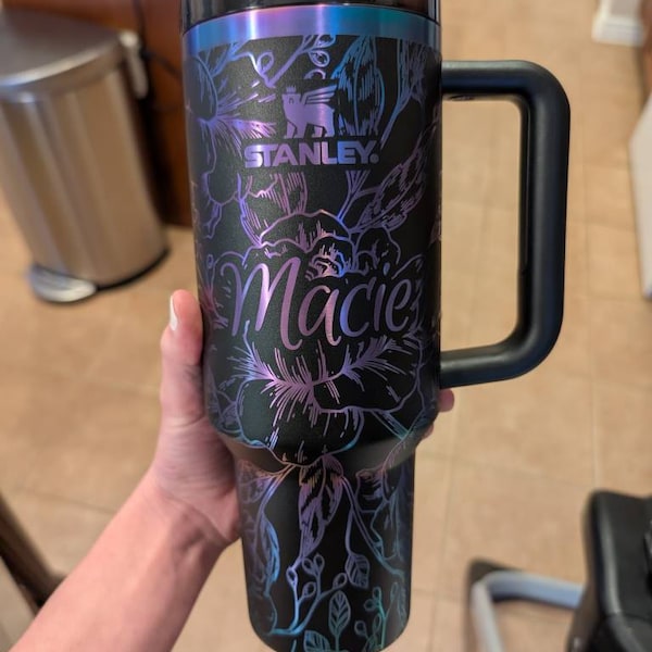 40oz 30oz Stanley Tumbler, Fourth Wing Tumbler, Book Tumbler, Laser ...